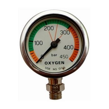 MANOMETER 300 Bar kyslíkový www.altira.sk